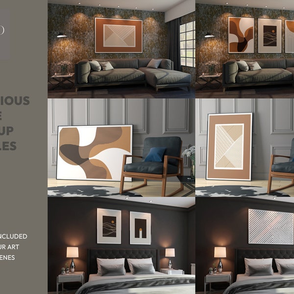 Photoshop Poster Template Modern - Etsy