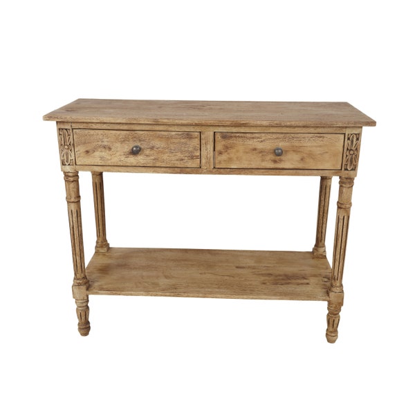 Console Table With Drawers - Etsy UK