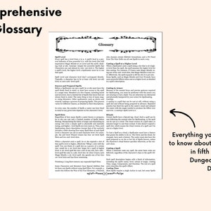 Bard Spell List for Dungeons and Dragons 5e - Etsy