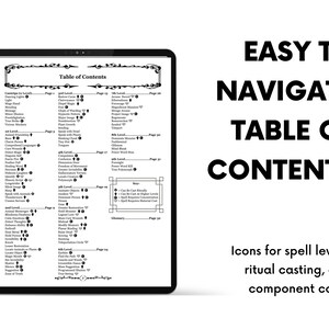 Bard Spell List for Dungeons and Dragons 5e - Etsy