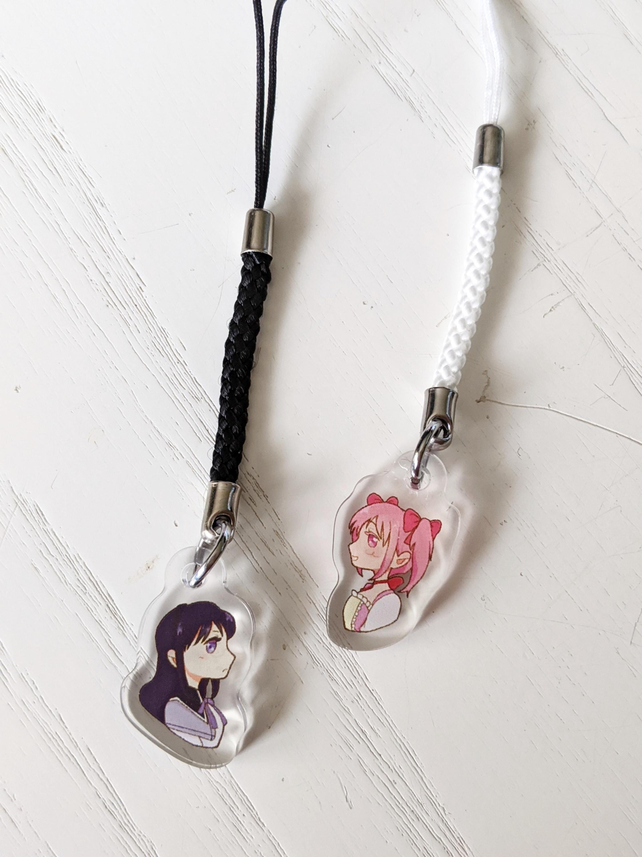 Madoka & Homura Phone Charms - Etsy