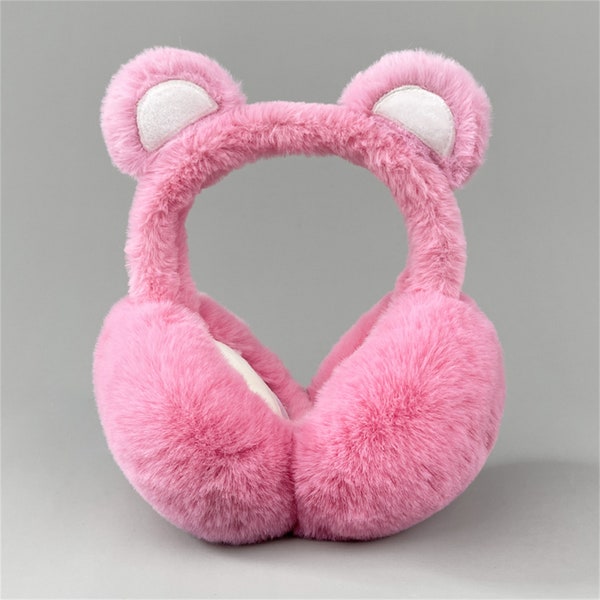Bear Earmuffs - Etsy
