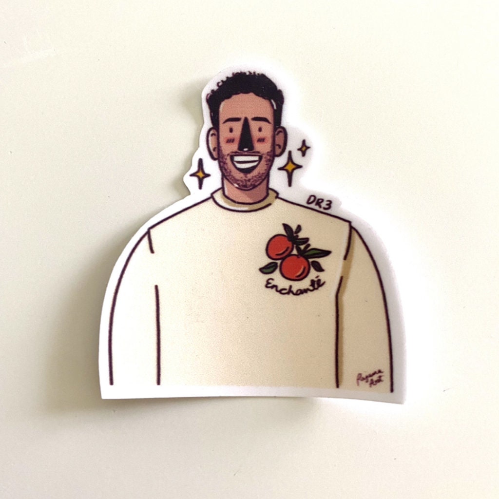 Quirky F1-inspired Sticker Pack by Pajama Art - Etsy