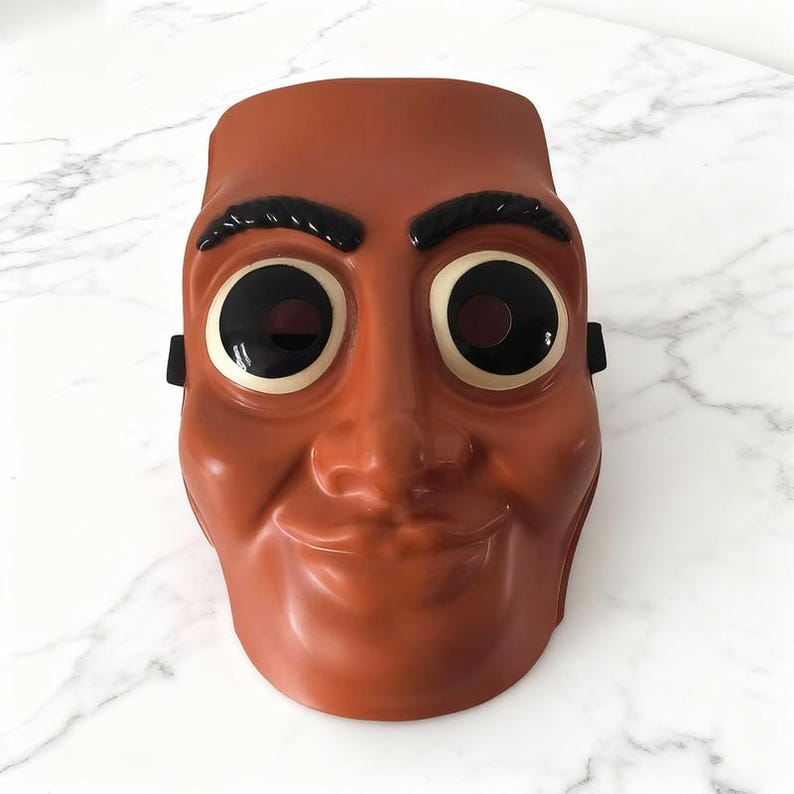 Brainrot Tung Tung Tung Sahur Mask Brainrot Costume Mask Italian ...