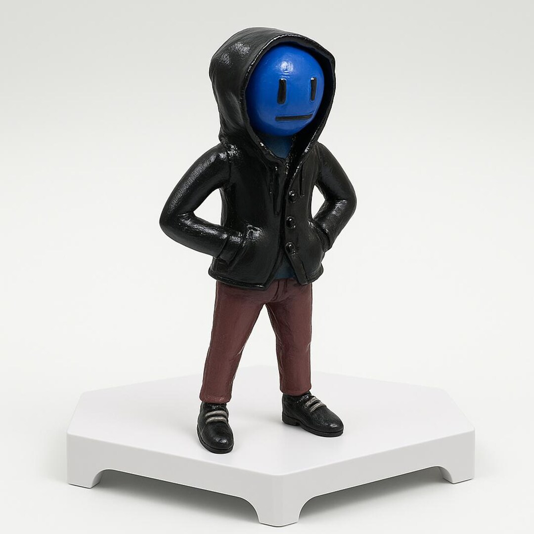 Backrooms Party Pooper Figure – Handmade Resin Horror Figurine – Creepy ...