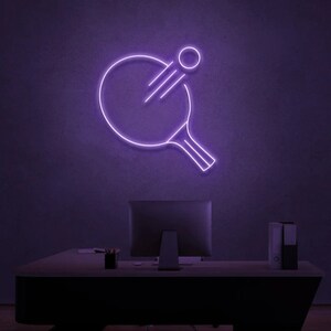 Table Tennis Sign for Places Such as Pitch, Home, Restaurant, Cafe - Etsy