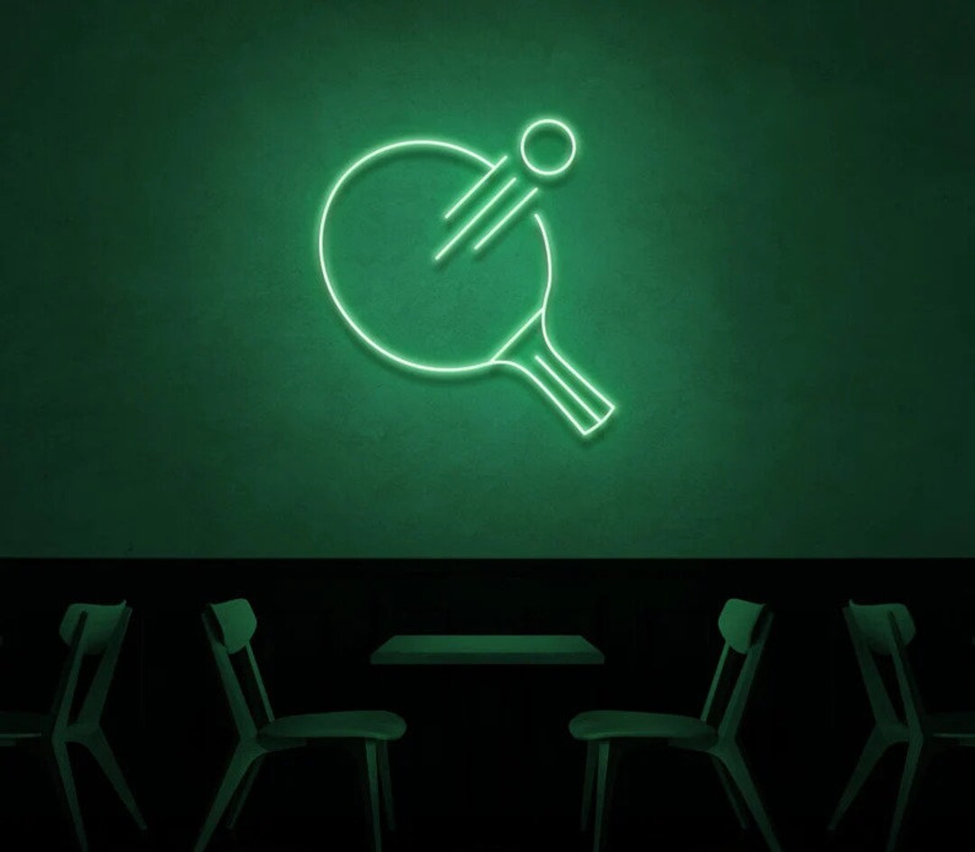 Table Tennis Sign for Places Such as Pitch, Home, Restaurant, Cafe - Etsy