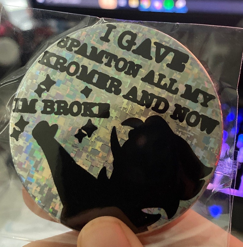 OOPS ALL WRONG extremely Discounted Spamton Holo Pin - Etsy