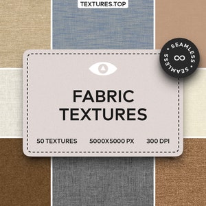 Seamless Fabric Digital Textures, Background Pattern Collection ...