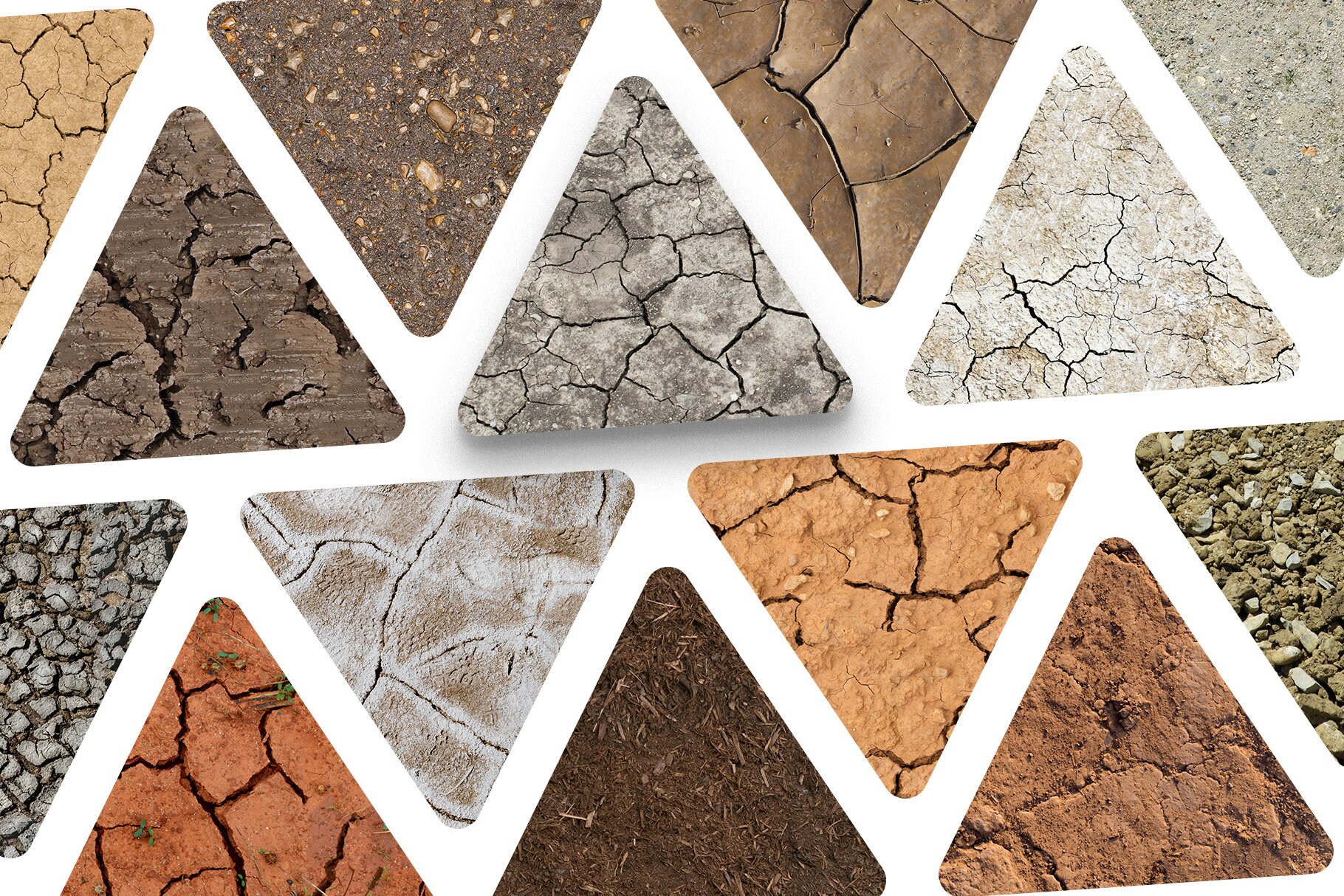 Seamless Ground Digital Textures, Background Pattern Collection ...