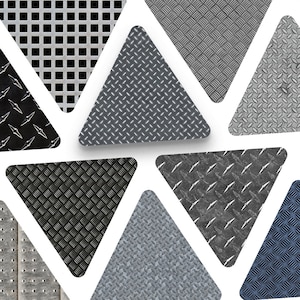 Seamless Metal Floor Digital Textures, Background Pattern Collection ...