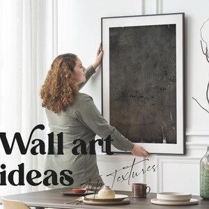 Old Black Paper Digital Textures, Retro Pattern Collection, Aged Grunge ...