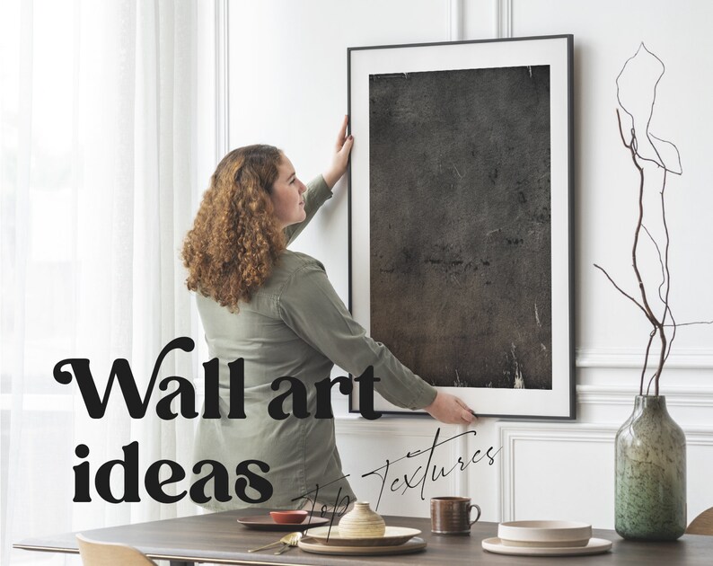 Old Black Paper Digital Textures, Retro Pattern Collection, Aged Grunge ...