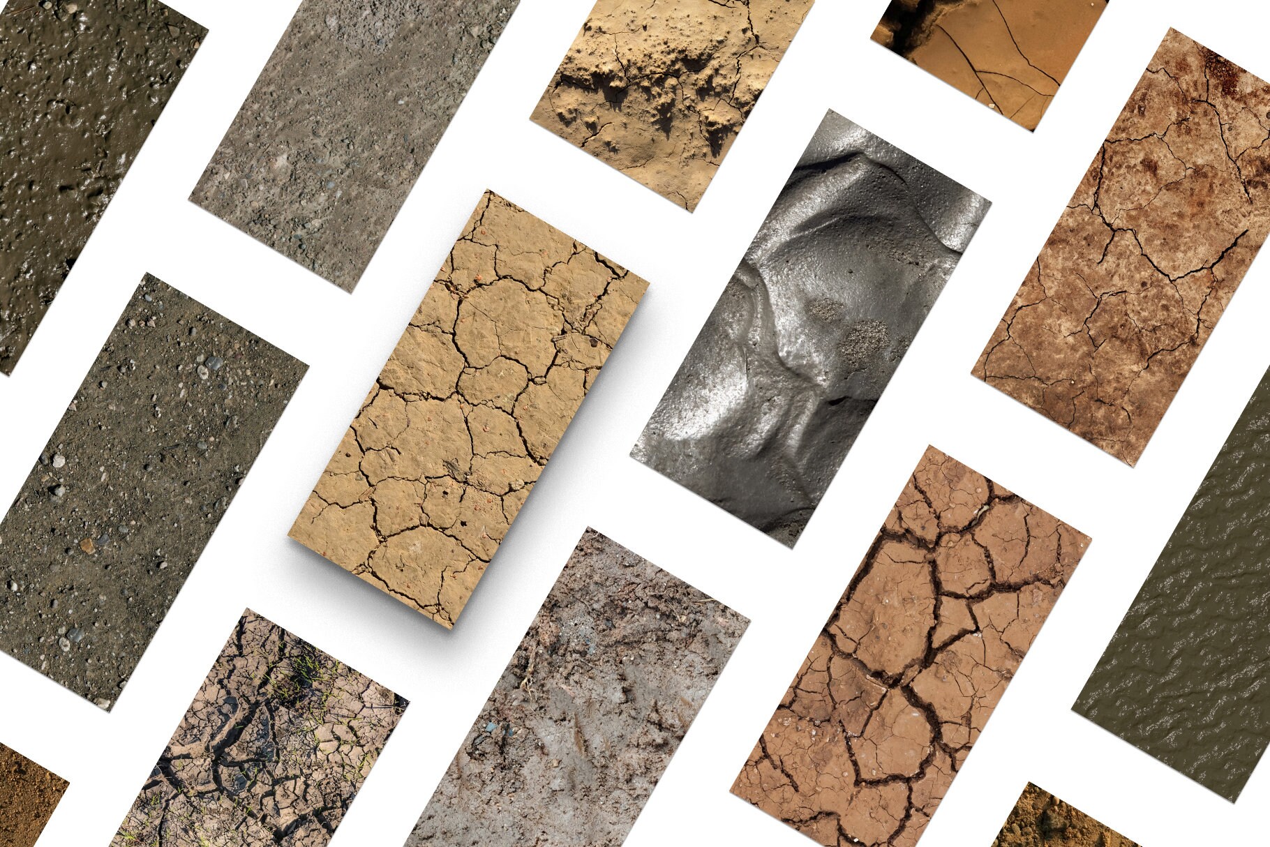 Seamless Dirt Digital Textures, Background Pattern Collection, Instant ...