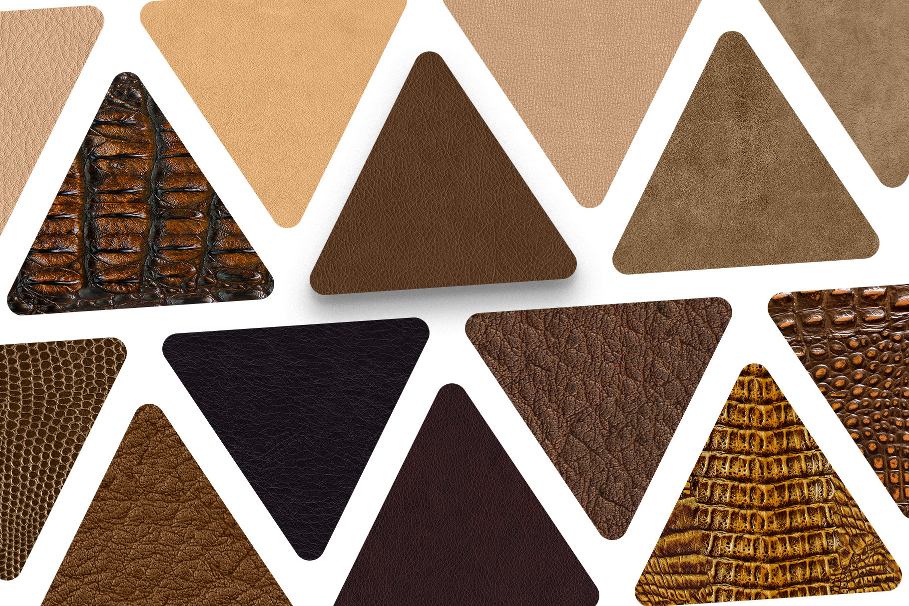 Seamless Leather Digital Textures, Background Pattern Collection ...