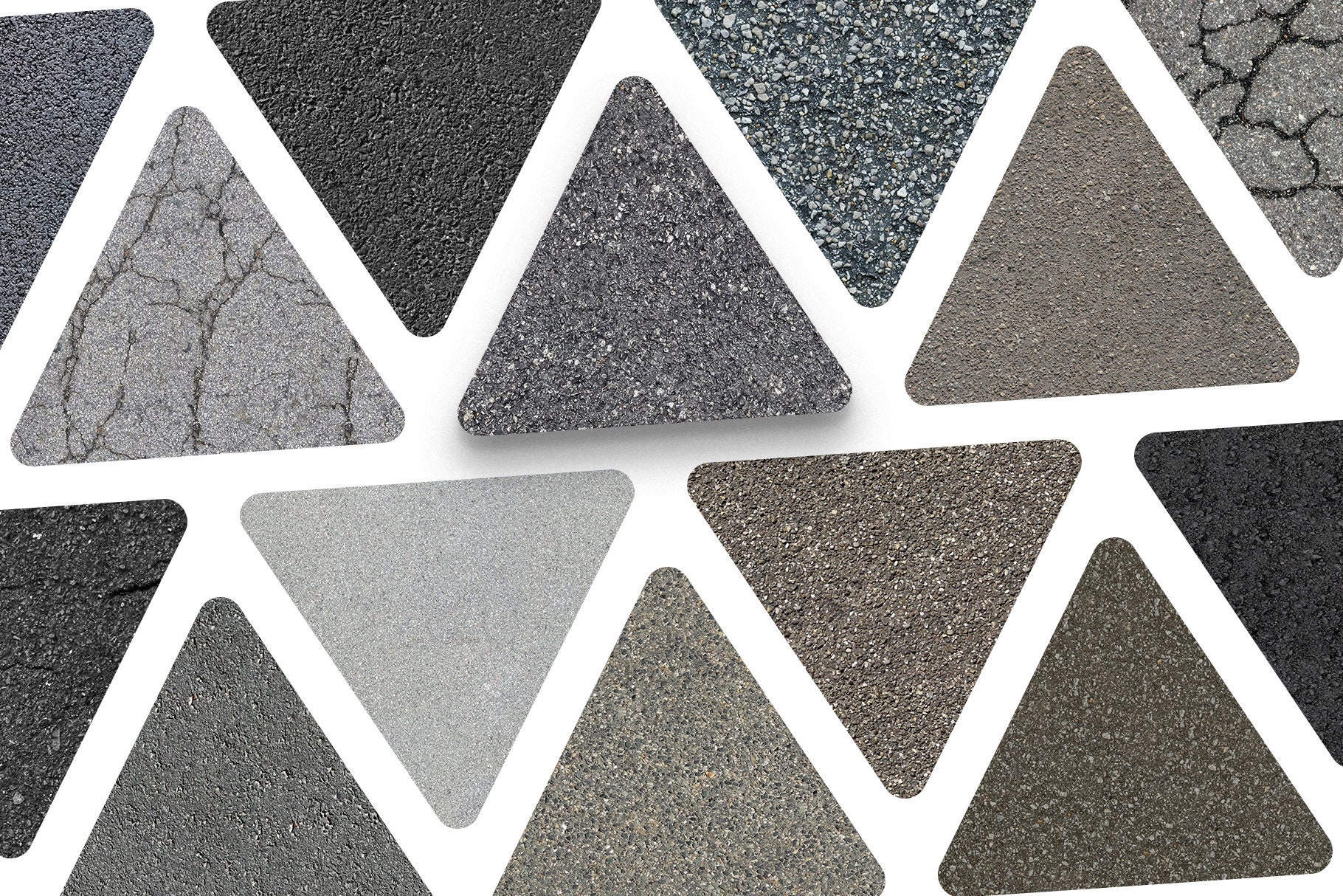 Seamless Asphalt Digital Textures, Background Pattern Collection ...