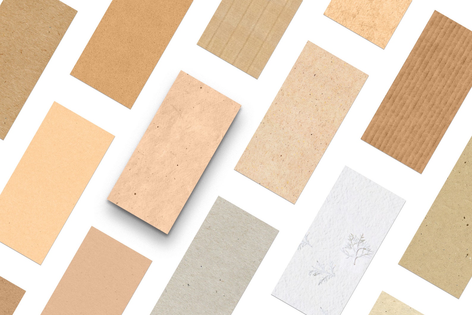 Seamless Kraft Digital Paper Textures, Background Pattern Collection ...