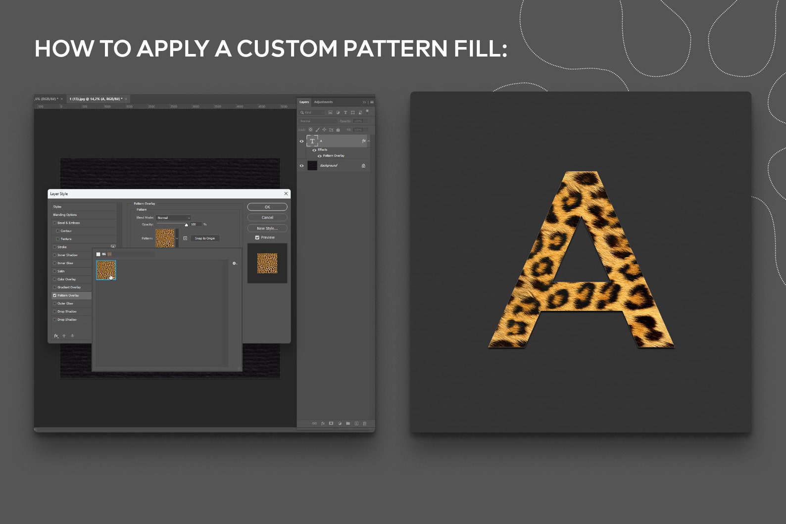 Seamless Animal Skin & Fur Digital Textures, Background Pattern ...