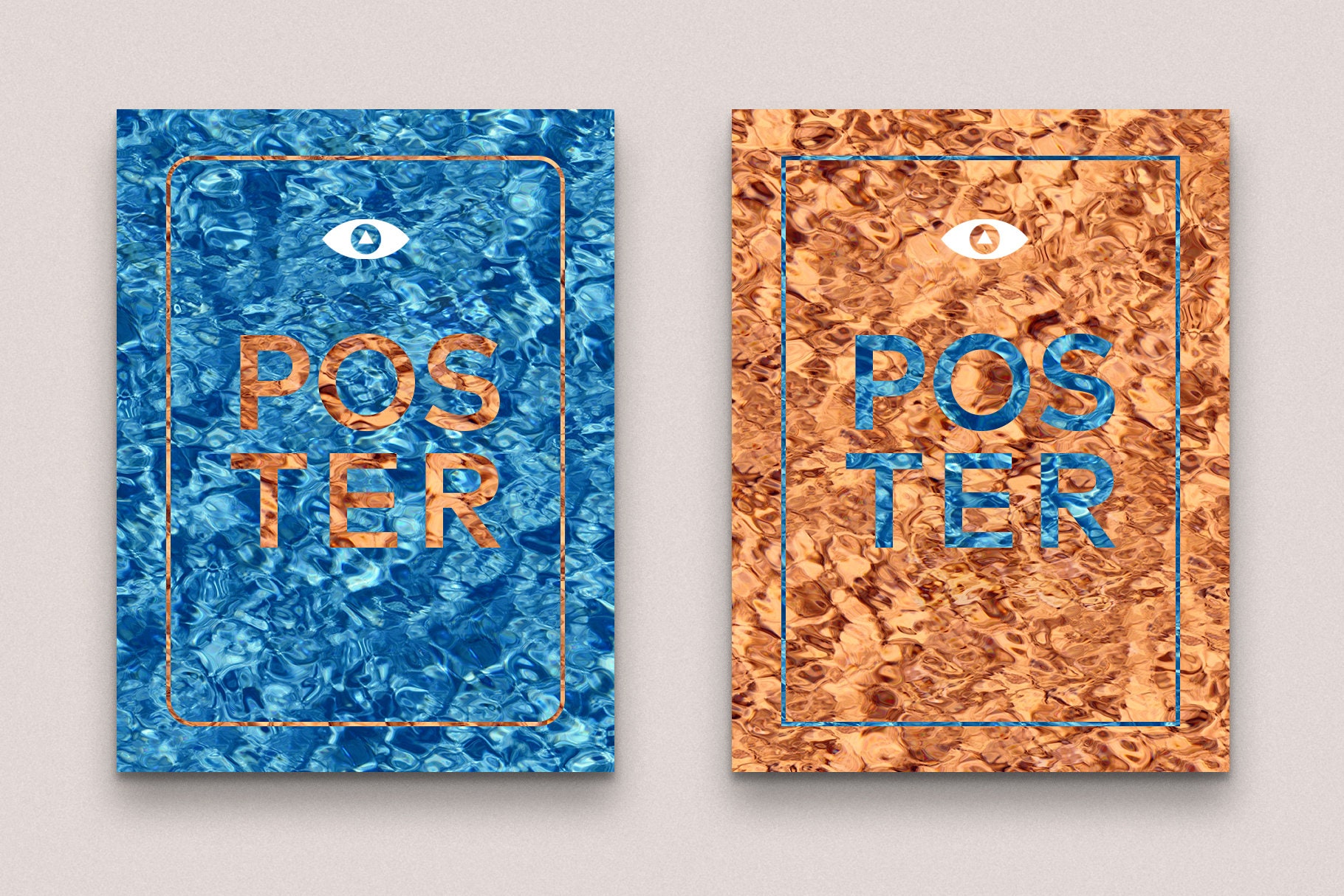 Seamless Ocean Waves Digital Textures, Background Pattern Collection ...