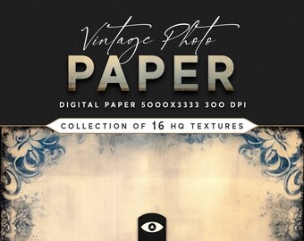 Old Black Paper Digital Textures, Retro Pattern Collection, Aged Grunge ...