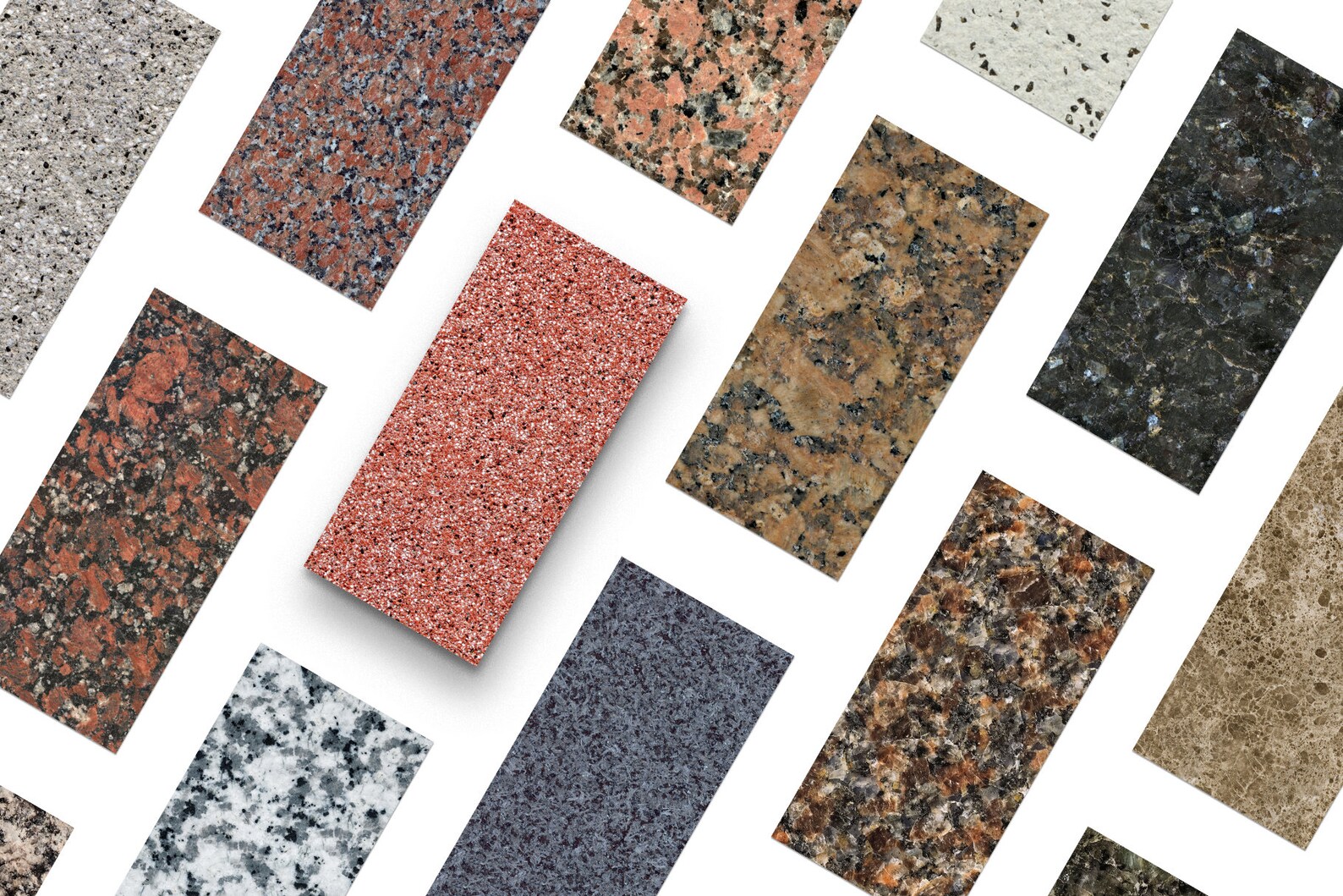 Seamless Granite Digital Textures, Background Pattern Collection ...