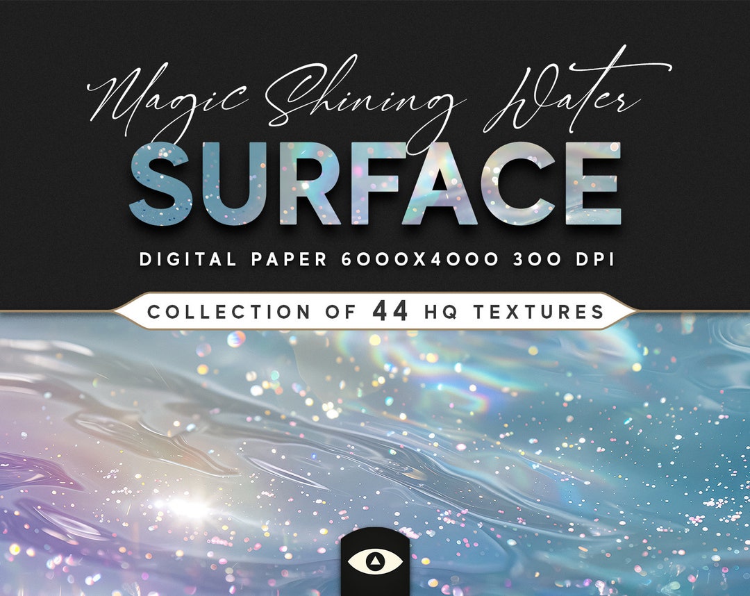 Magic Shining Water Surface Texture Pack: Serene Reflections and ...