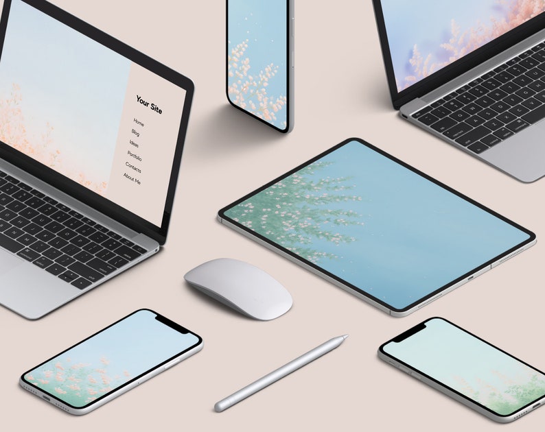 Floral Pastel Dreams Texture Pack - Soft, Dreamy Textures With Elegant ...