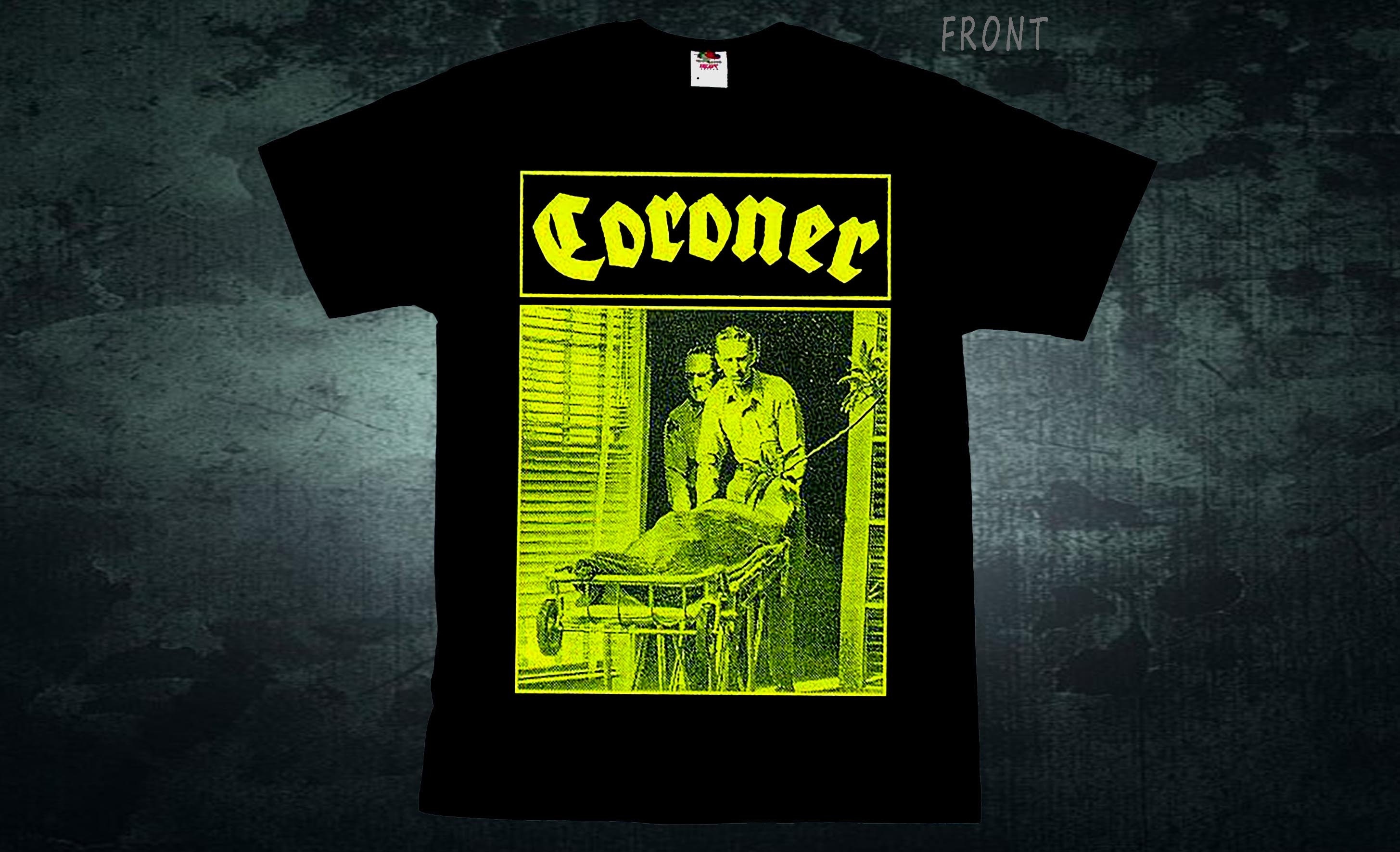 New D T G Printed T-shirt CORONER Semtex Revolution - Etsy