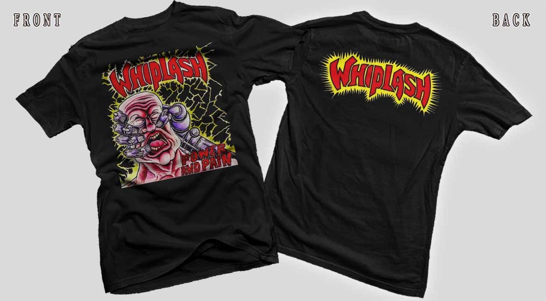 D D P Svcs. - New D T G Printed T-shirt -WHIPLASH- Power and Pain ...