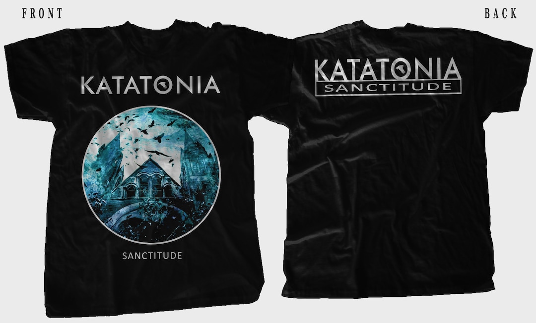 New Dtg Printed T-shirt - KATATONIA - Sanctitude- Size- S,M,L,XL,2-3-4 ...