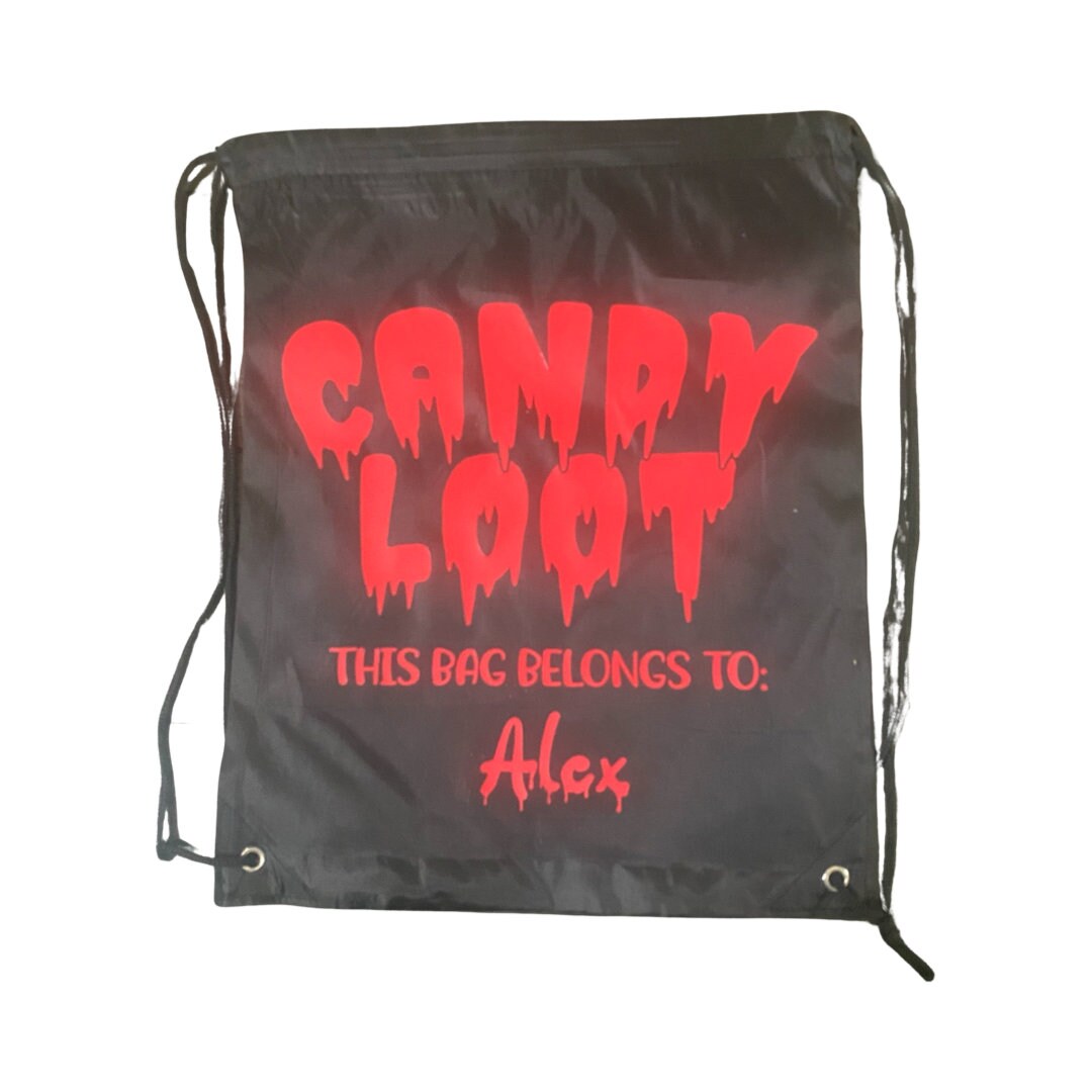Halloween Candy Loot Bags - Etsy