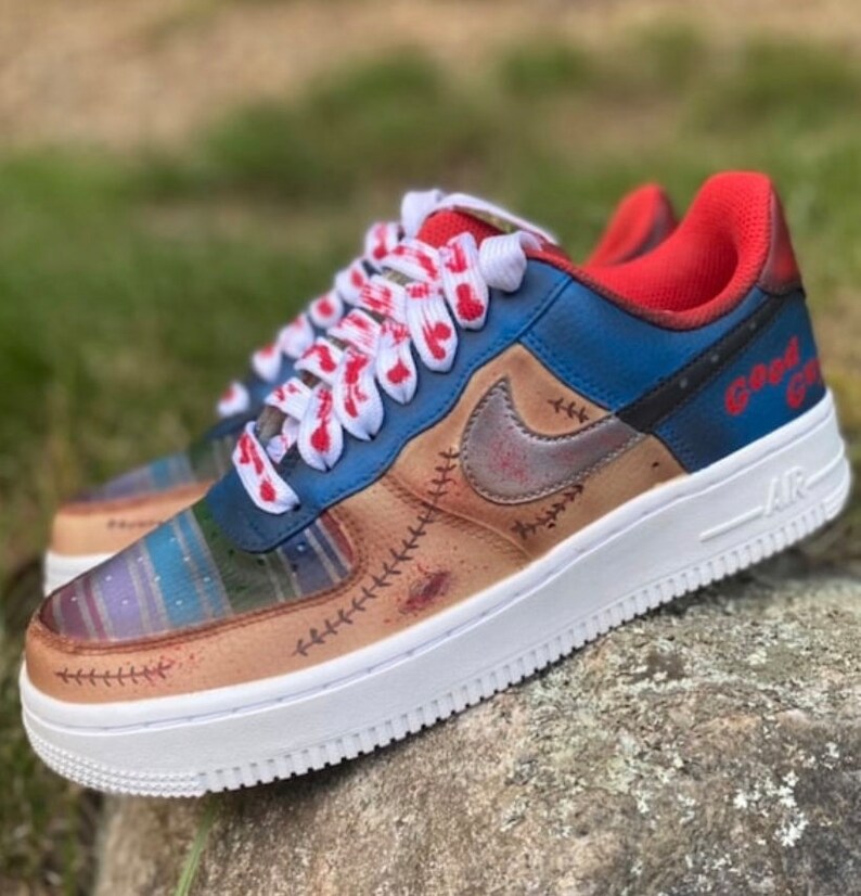 Chucky Air Force 1 Custom Hand Painted AF1 - Etsy
