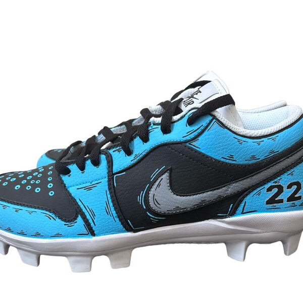 Ice Cream Baseball Cleats - Etsy