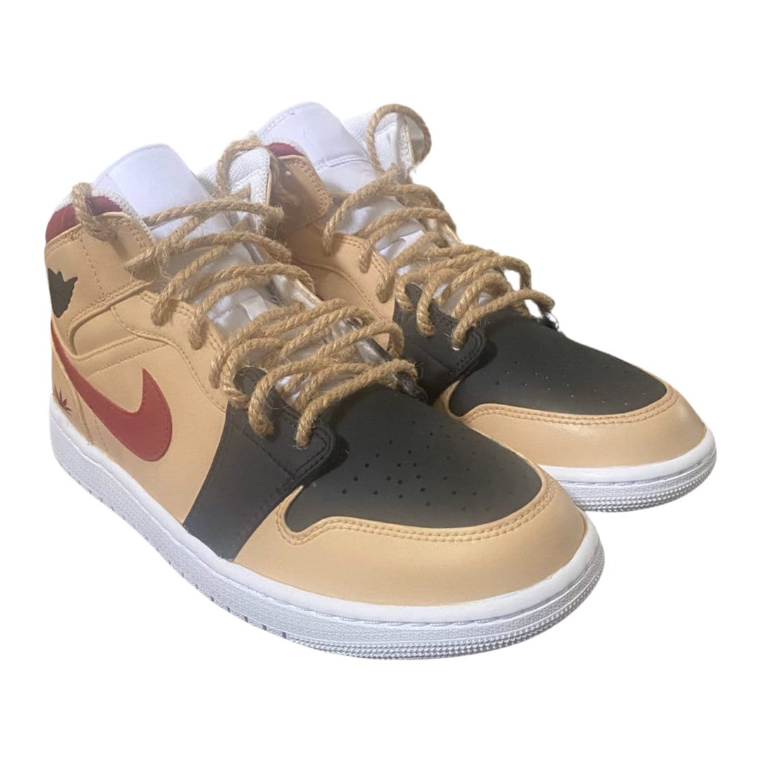 Custom Painted Jordan 1 Raw - Etsy