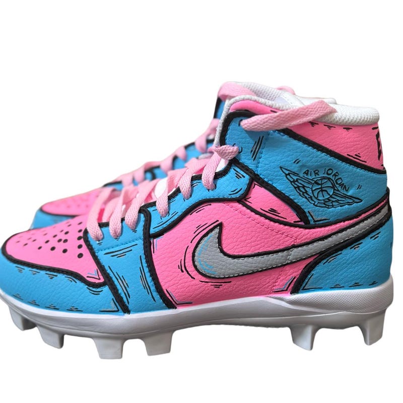 Custom Jordan Cleats Youth - Etsy
