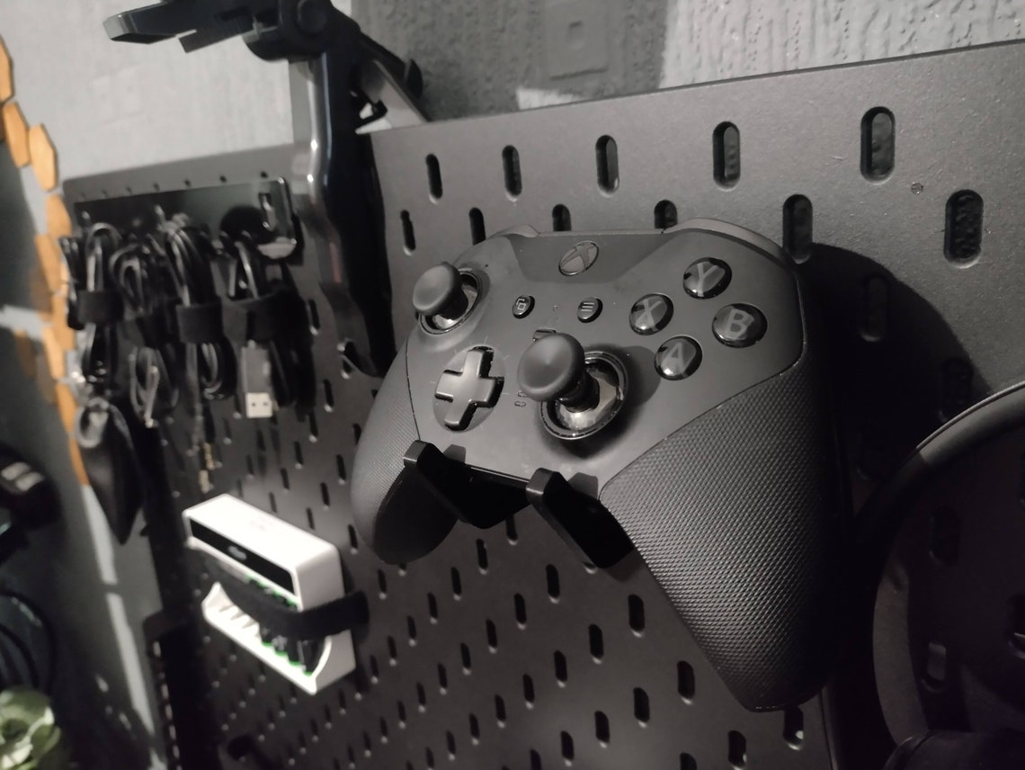 Skadis Gaming Controller Brackets for Peg Boards Xbox Ps5 Nintendo ...