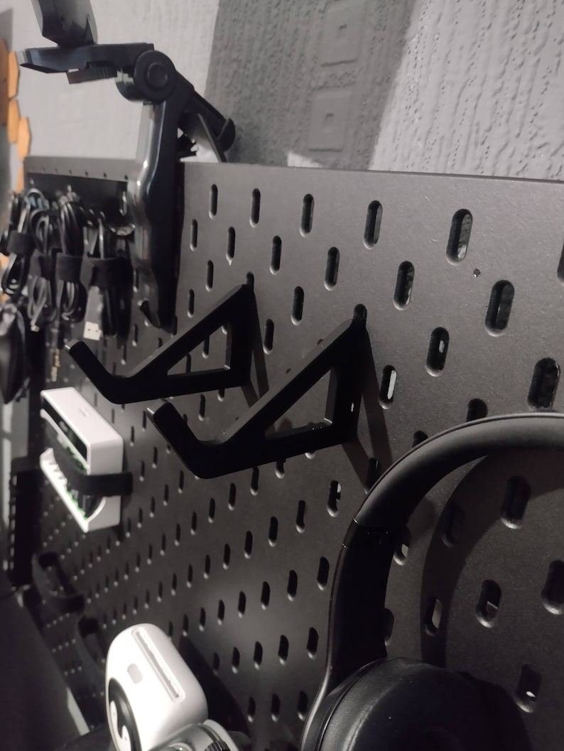 Skadis Gaming Controller Brackets for Peg Boards Xbox Ps5 Nintendo ...