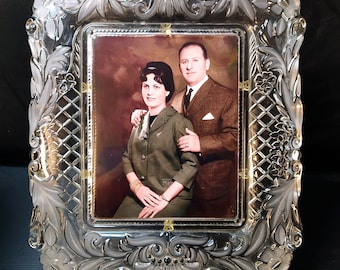 Vintage Mikasa Luxury Princess Photo Crystal Frame With Oval Shape to ...