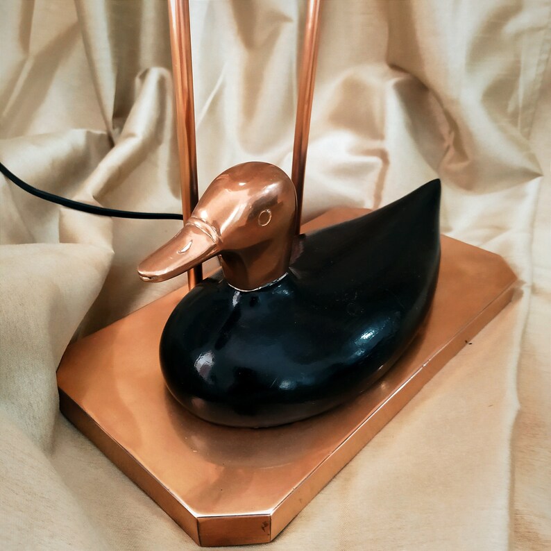 1950's Art Deco Duck Table Lamps.pair. - Etsy