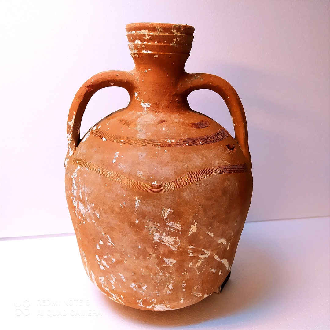 Mid 1800's Terracotta Water Pitcher - Etsy