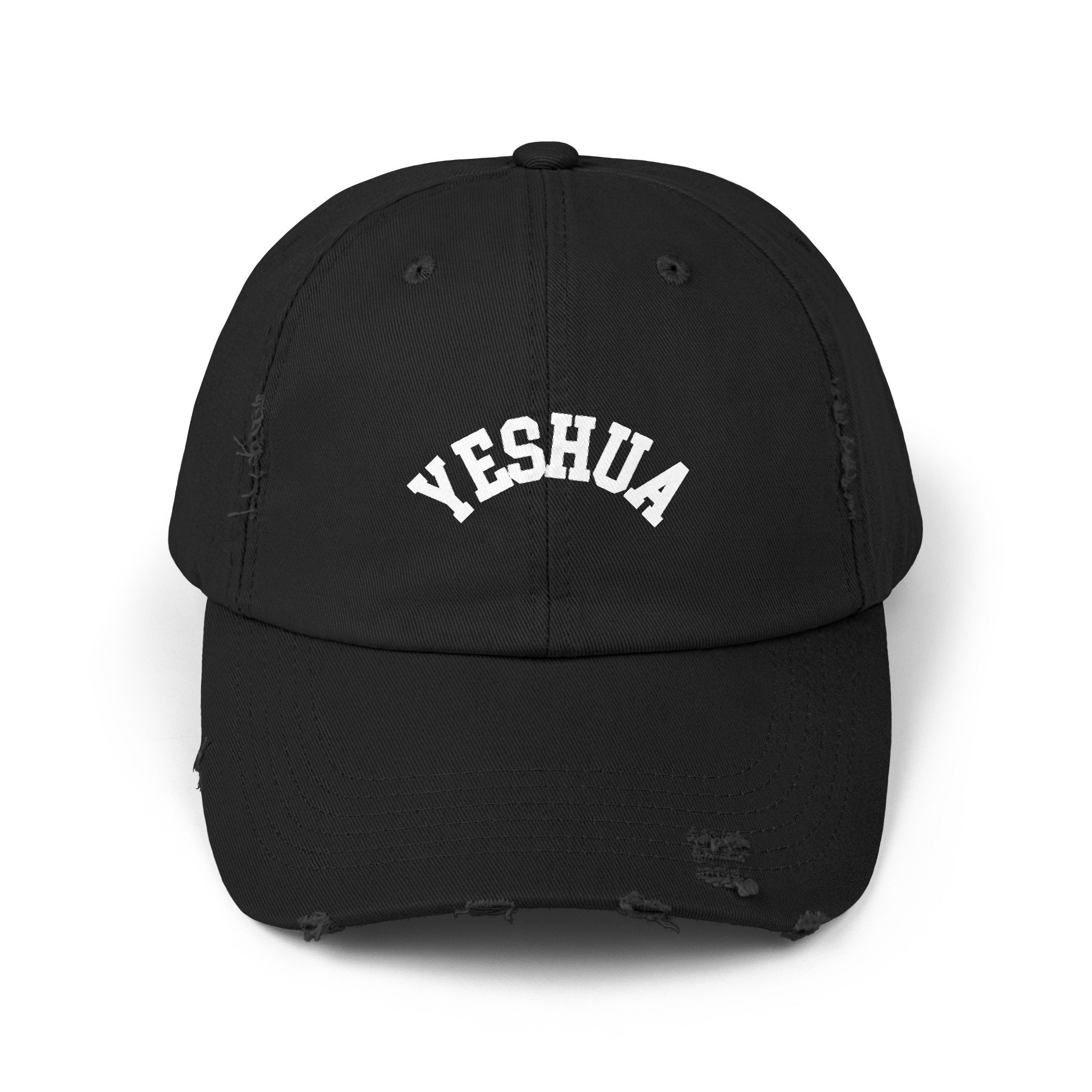 YESHUA UNIVERSITY CAP | Yeshua College Font Cap | Jesus Hebrew Name Cap ...