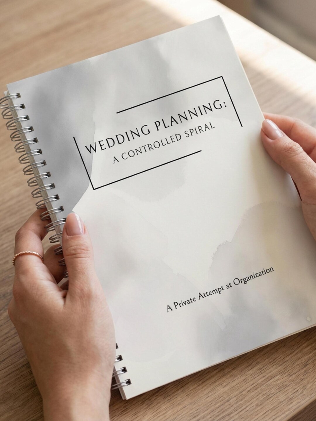 Funny Wedding Planning Journal , Dark Humor Bridal Notebook, Engagement ...