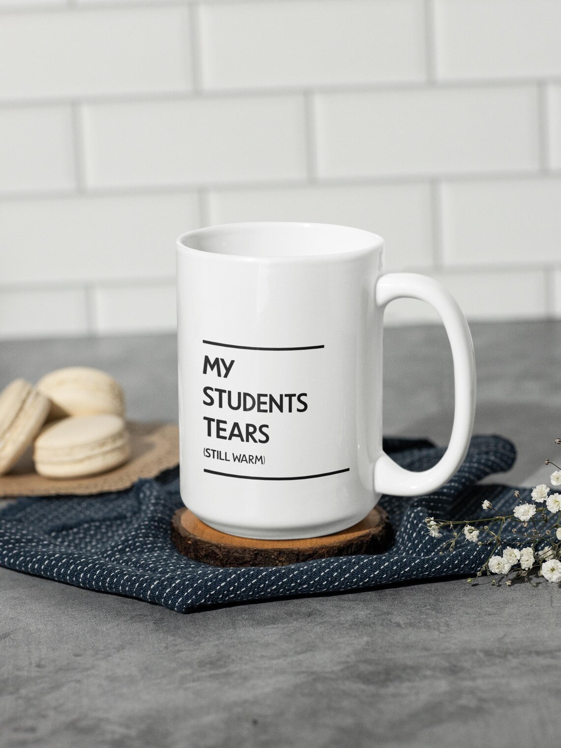 My Students Tears Mug, Funny Teacher Gift, 15 Oz Coffee Cup - Etsy