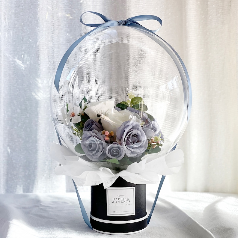 Rose Flower Bobo Balloon Bouquet Birthday, Mother's Day, Valentine's ...