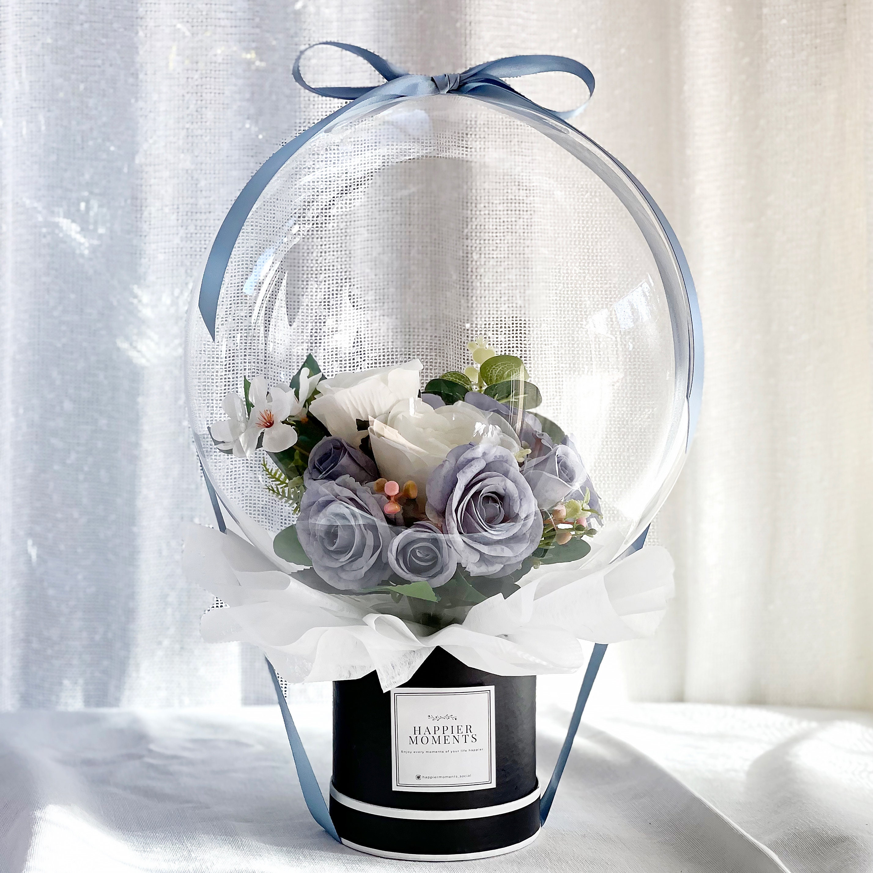 Rose Flower Bobo Balloon Bouquet Birthday, Mother's Day, Valentine's ...