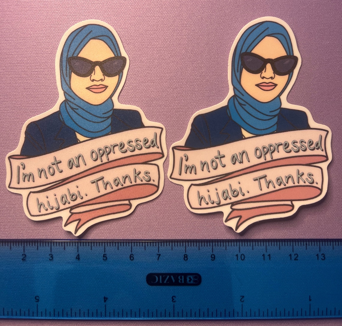 Hijabi Love Die-cut Sticker Pack | Stickers for Hijabis - Etsy