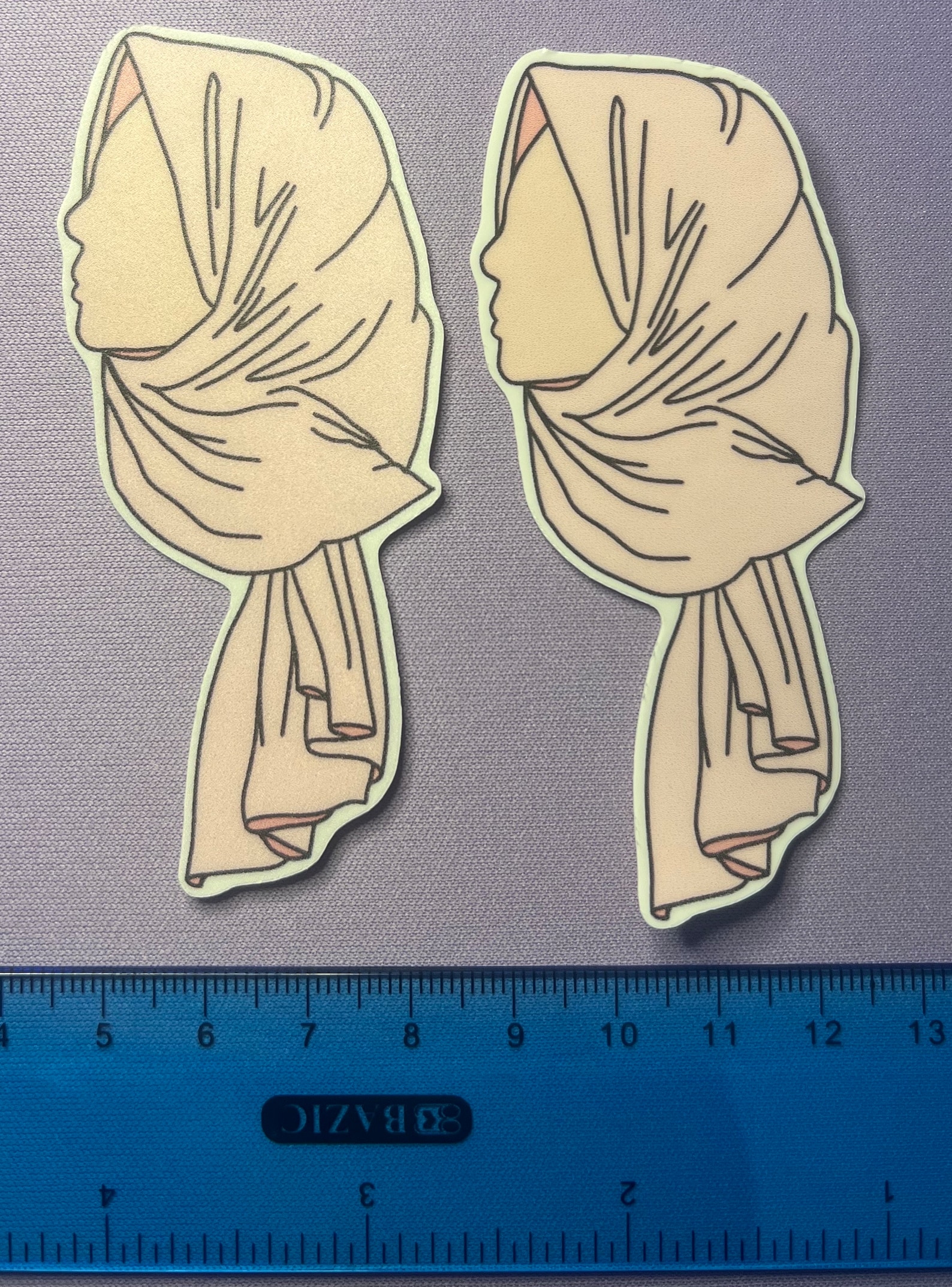 Hijabi Love Die-cut Sticker Pack | Stickers for Hijabis - Etsy