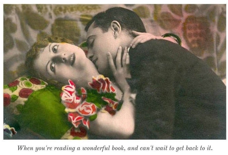 BOOK LOVER'S HUMOUR ~ Vintage Studio Shots & Postcards. - Etsy