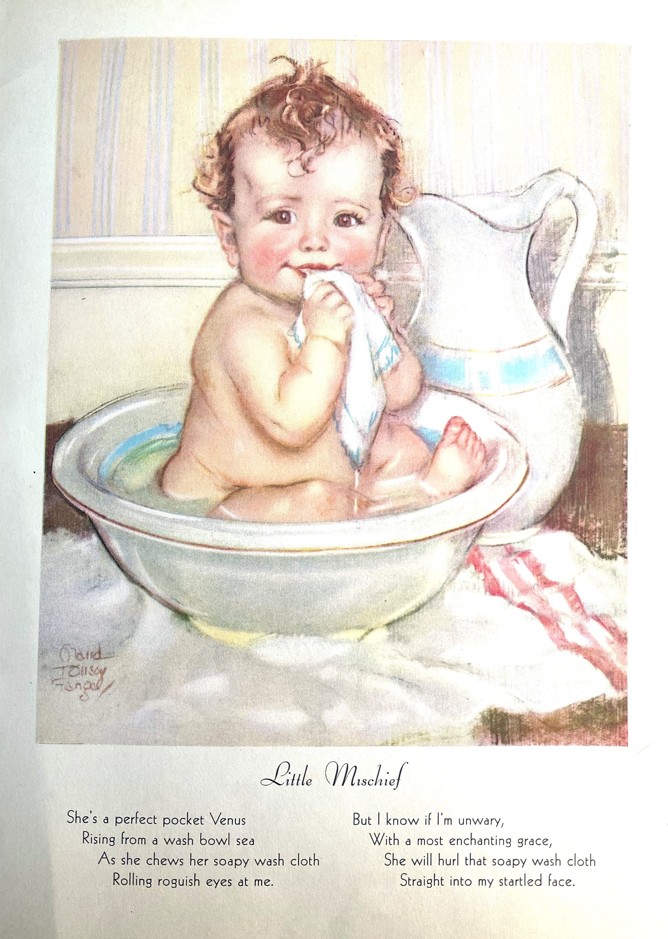 Vintage Maud Tousey Fangel Baby Portraits Digital Bundle of - Etsy