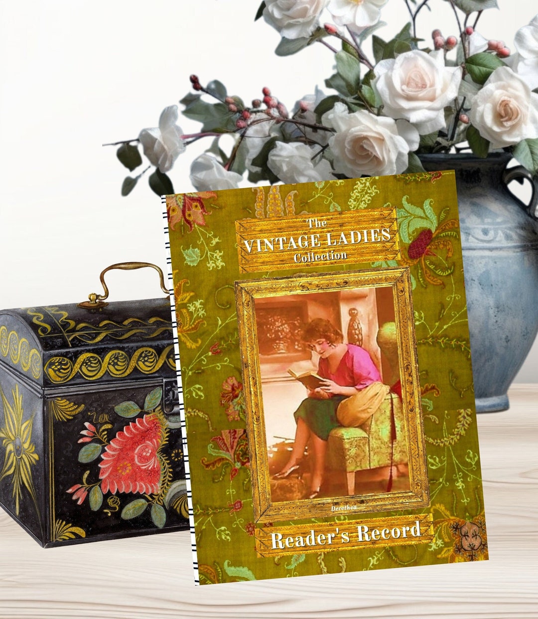 BOOK LOVER'S & Book Club Member's Ultimate Reader's Record Book. 'dorothea' - Etsy